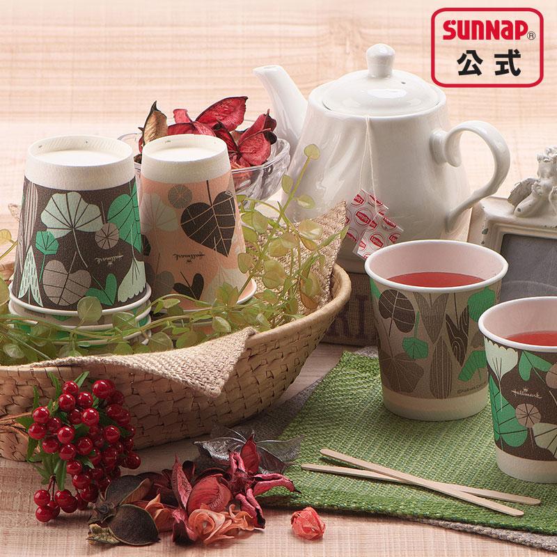 サンナップ ストロングカップHMリーフベイン 205ml 7oz 60個 【 断熱 断熱性 紙コップ 耐熱カップ 使い捨て おしゃれ 7オンス 日本製 国産 】 : サンナップ公式 ...