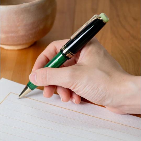 セーラー万年筆 限定品 正規品 世界のティータイム ボールペン 茶の湯 抹茶 16-1323-260 おしゃれ 高級筆記具 日本文化 ...