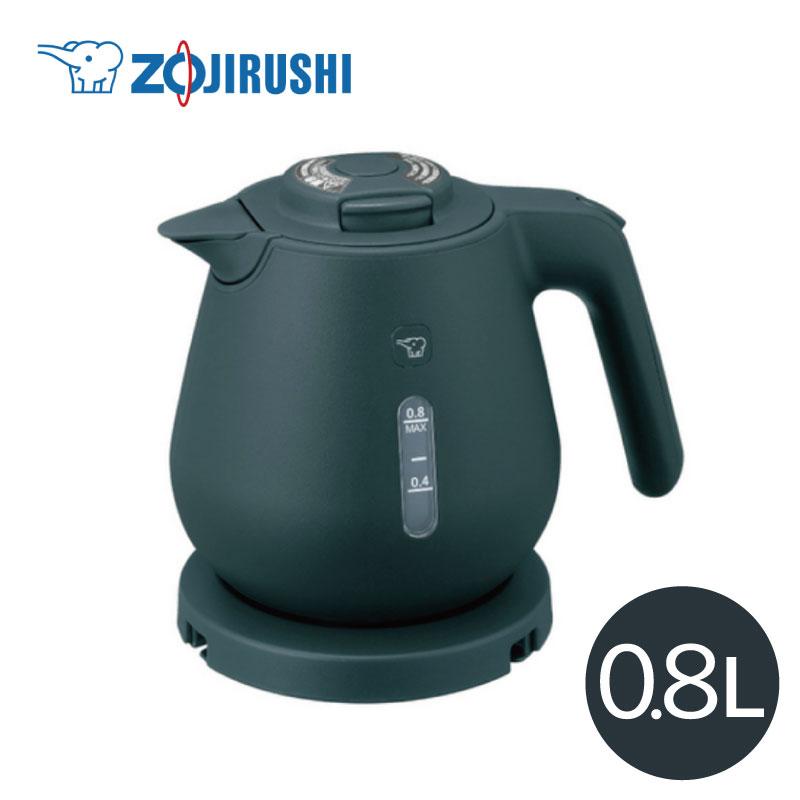 象印 象印マホービン CK-DB08-BM 電気ケトル スレートブラック 0.8L 転倒湯もれ防止構造 本体二重構造 自動電源オフ ZOJIRUSHI : SUNNET - 通販 ...