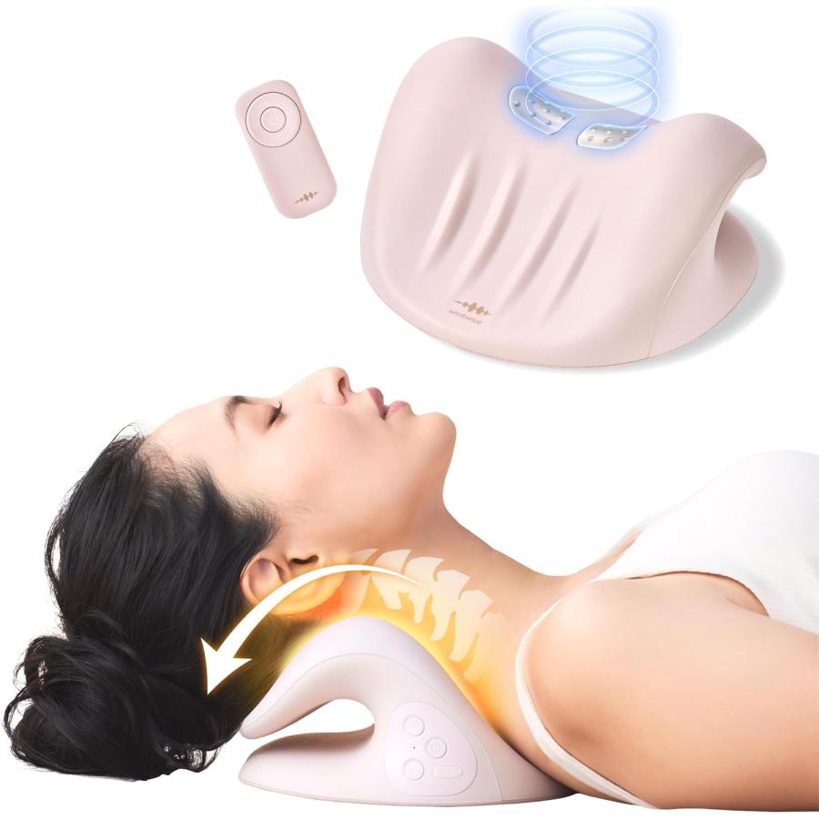ウェイブウェイブ WAVEWAVE NECK REVIVE ネックリバイブ EMS 温熱機能付 リモコン操作 枕 WAVEWAVE-015 : SUNNET - 通販 - Yahoo!ショッピング