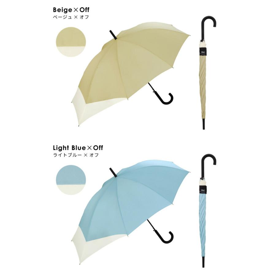 雨傘 長傘 バックプロテクト アンブレラ ux04 UNISEX 60cm（伸長部分75cm） Wpc. 晴雨兼用 紫外線防止 はっ水加工 ...