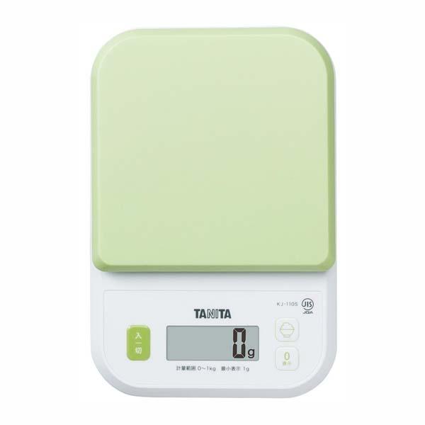 TANITA タニタ デジタルクッキングスケール KJ-110S グリーン (M) : サニーフォーレスト - 通販 - Yahoo!ショッピング