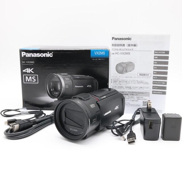 ＜美品＞Panasonic HC-VX2MS-K｜64GB×4K撮影×手ブレ補正｜高性能ビデオ : Sunnys-Camera Yahoo!店 - 通販 - Yahoo!ショッピング