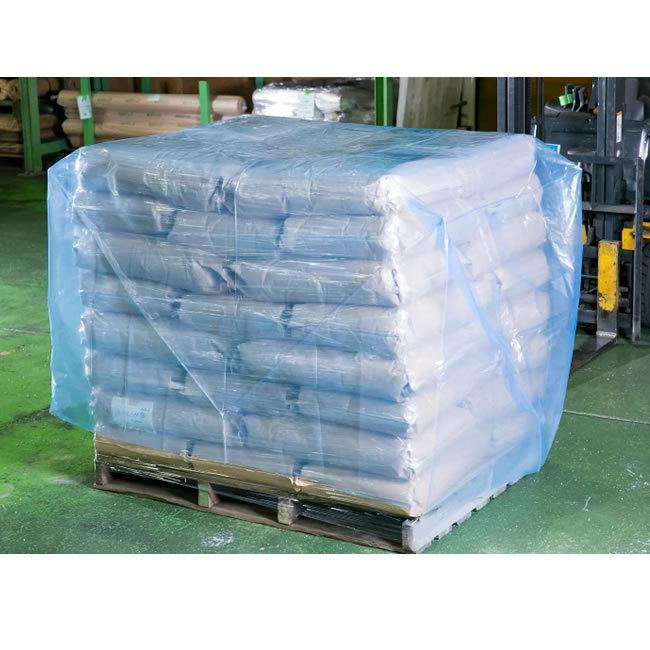 UP-1803 UKKポリカバー 透明 ガゼット袋 1500mm/2700mm×2000（1400）mm 1ケース ( 50枚入り ...