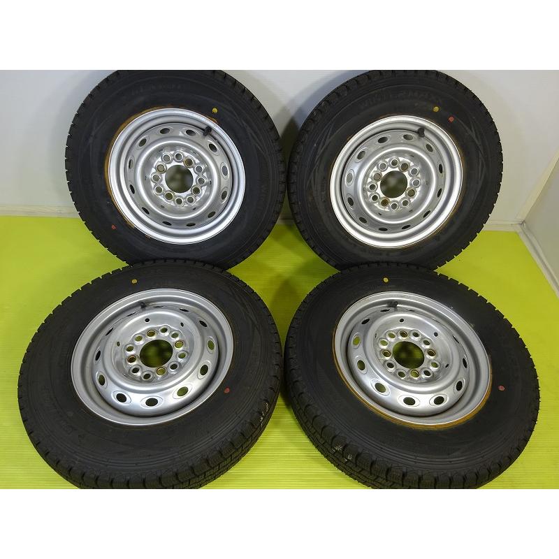 145R12 6PR 12X4.00B +40 4穴 PCD100 中古 鉄 ホイールセット 2021年 4本 スタッドレス【送料無料】AOM-K0535 青森 : aom-k0535 ...