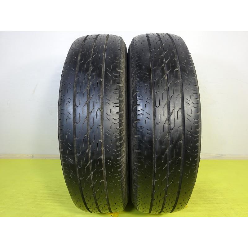 ブリヂストン ECOPIA R680 195/80R15 107/105L LT★8分山 2019年 2本 中古 ノーマル【送料無料】AOM ...