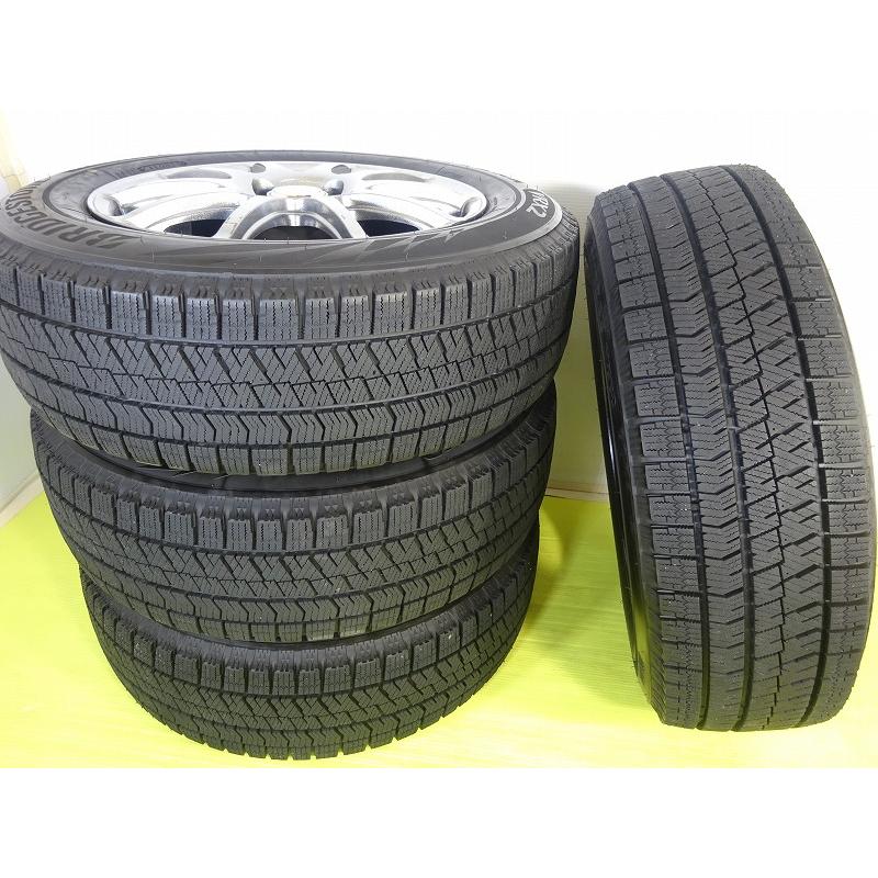 ブリザック VRX2 ブリヂストン/L.S 185/65R15 15x6J +46 4穴 PCD100 中古 ホイールセット 4本 ...