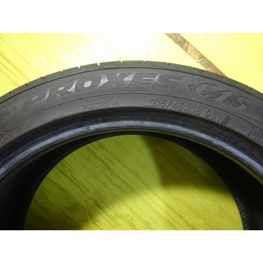 ト−ヨ− PROXES C1S 215/45R18 93W ★7分山 2020年 4本 ノーマル【送料無料】AOM-K1640【青森発】 : aom-k1640 : サンパワーWORLD ...