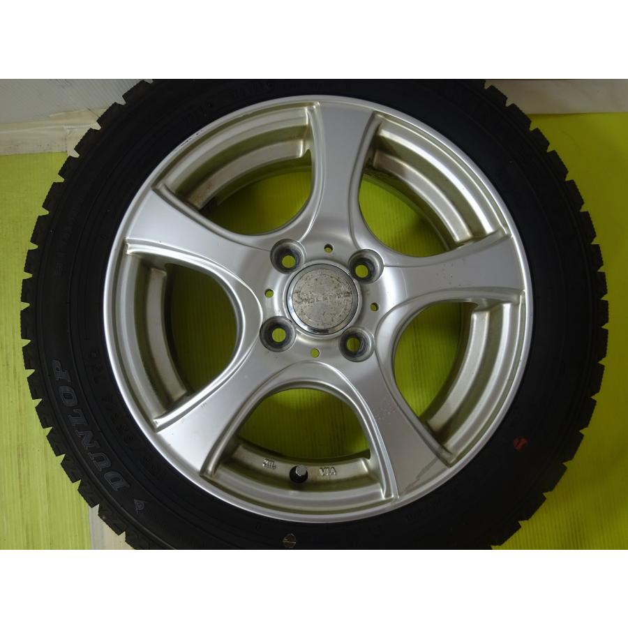 WINTER MAXX [ダンロップ VIOLENTO] 155/65R14 14x4.5J +45 4穴 100★中古 タイヤホイールセット ...