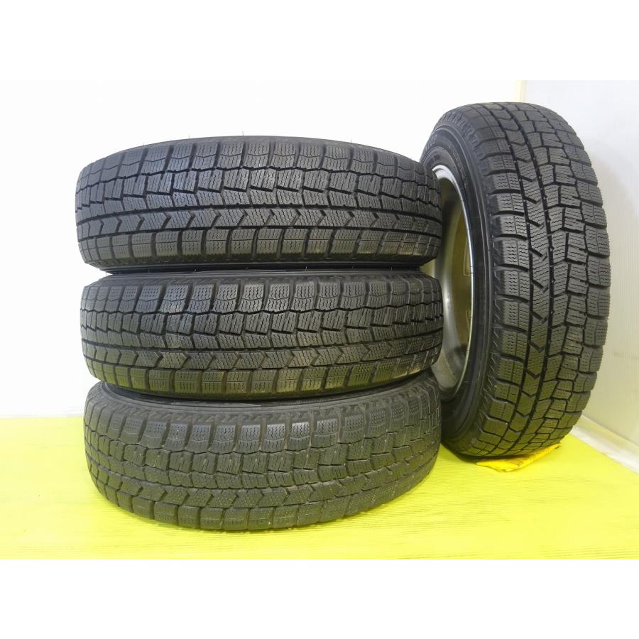 WINTER MAXX [ダンロップ VIOLENTO] 155/65R14 14x4.5J +45 4穴 100★中古 タイヤホイールセット ...