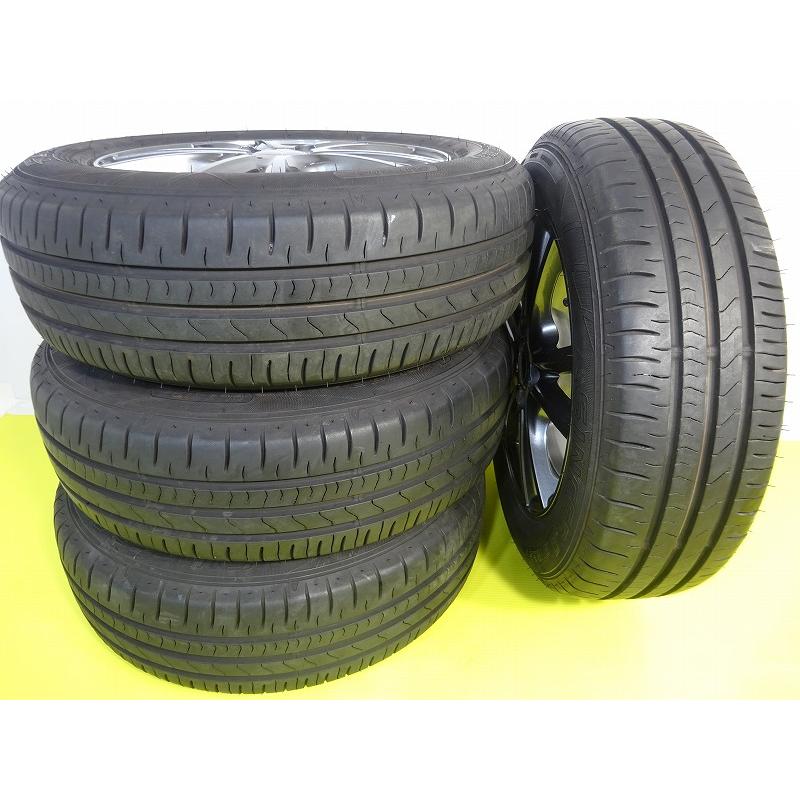 【青森発】175/65R14 14x5.5J +38 4穴 PCD100 【FALKEn-NIRVANA】中古 ホイールセット 2020年 4本 ノーマル【送料無料】AOM-S0159 ...