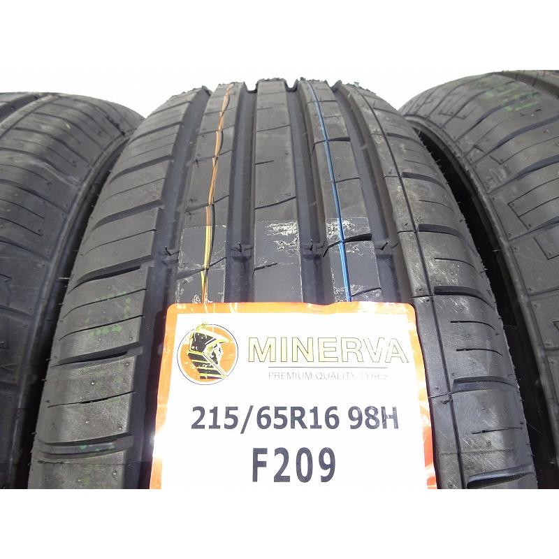 MINERVA 【福島発】215/65R16 98H★未使用品 ミネルバ RADIAL F209 2021年製 4本 ノーマル【送料無料】FUK-C7677★夏 : サンパワーWORLD ...