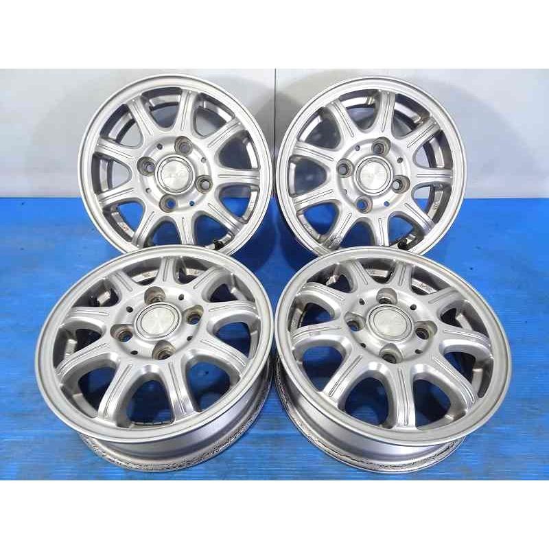 12x4.00B +42 4穴 100 LAYCEA 中古 アルミホイール 4本【送料無料】12インチ FUK-C9527★ザッシ・ライフ等【福島発】 : サンパワーWORLD GARAGE ...