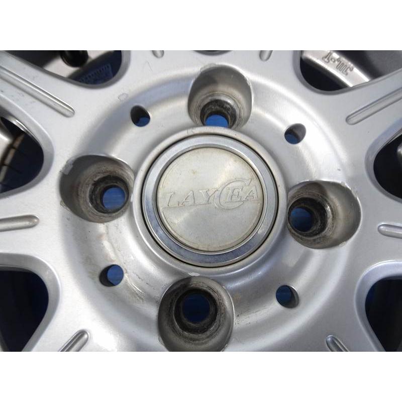 12x4.00B +42 4穴 100 LAYCEA 中古 アルミホイール 4本【送料無料】12インチ FUK-C9527★ザッシ・ライフ等【福島発】 : サンパワーWORLD GARAGE ...