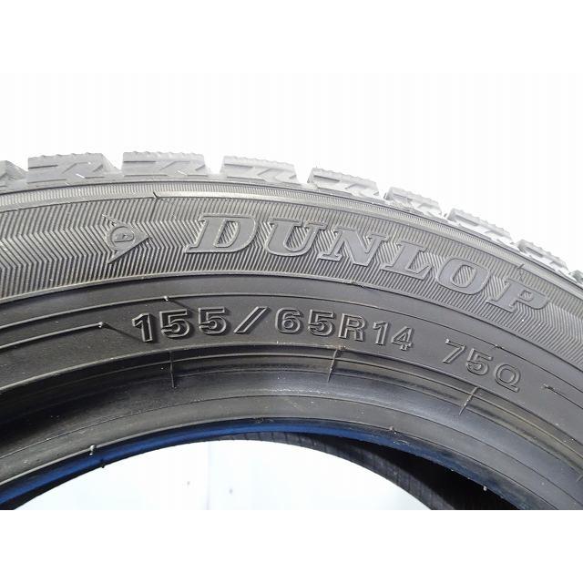 【福島発】155/65R14 75Q★9分山 ダンロップ WINTER MAXX WM02 2022年 4本 スタッドレス【送料無料】FUK-D10485★軽自動車 :FUK-D10485 ...