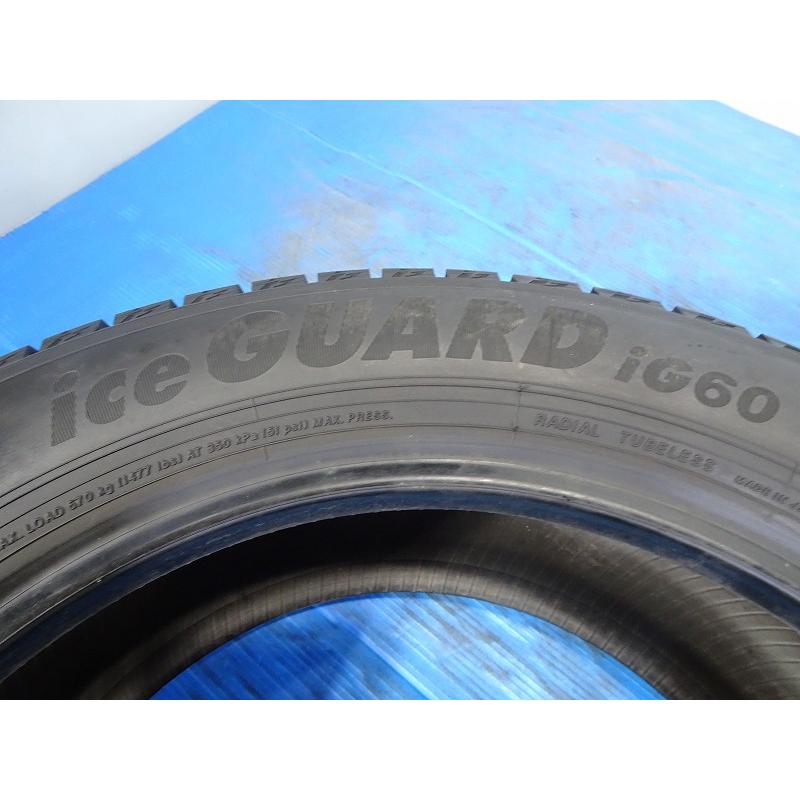 ヨコハマ ice GUARD iG60 215/55R17 94Q★9.5分山 2021年製 1本価格 スタッドレス【福島発 送料無料】FUK-D10985★冬 :FUK-D10985:サン ...