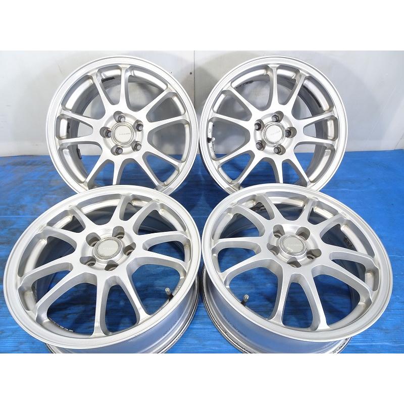 ECO FORME 16x6.5J +46 5穴 100 中古 アルミホイール 4本【福島発 送料無料】FUK-D11217★16インチ ...