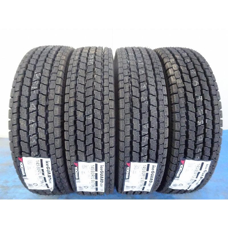 アイスガード iG91 ヨコハマ ice GUARD 145/80R12 80/78N 145R12 6PR LT★未使用 2023年 4本 スタッドレス【福島発 送料無料】FUK ...