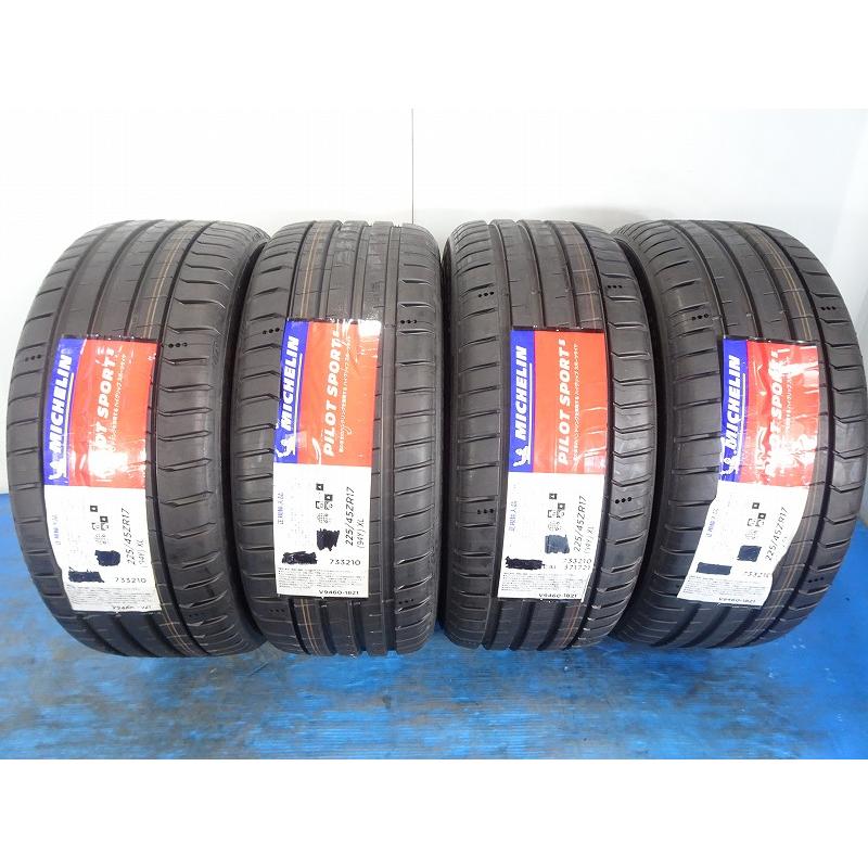 PILOT ミシュラン PILOTSPORT5 225/45R17 94Y★未使用 2022年 4本 ノーマル【福島発 送料無料】FUK-MC0164★夏 : サンパワーWORLD ...