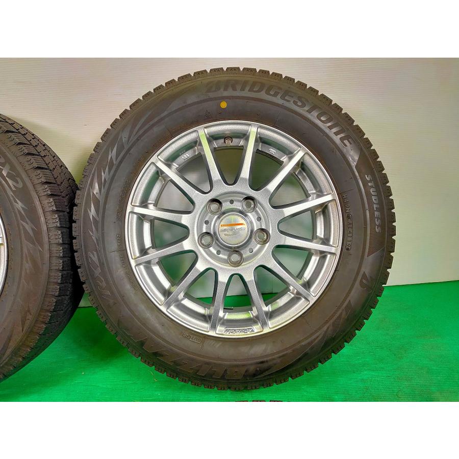 ブリザック VRX2 ★ブリヂストン BLIZZAK VRX2★195/65R15 2019年製 15x6 +50 5穴 PCD114.3 ...