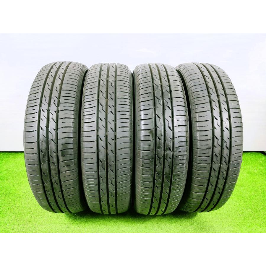 イエローハット（YellowHat） ECOFINE 155/65R14 75S★8.5分山 2021年 4本 ノーマル 【宮城発 送料無料 ...