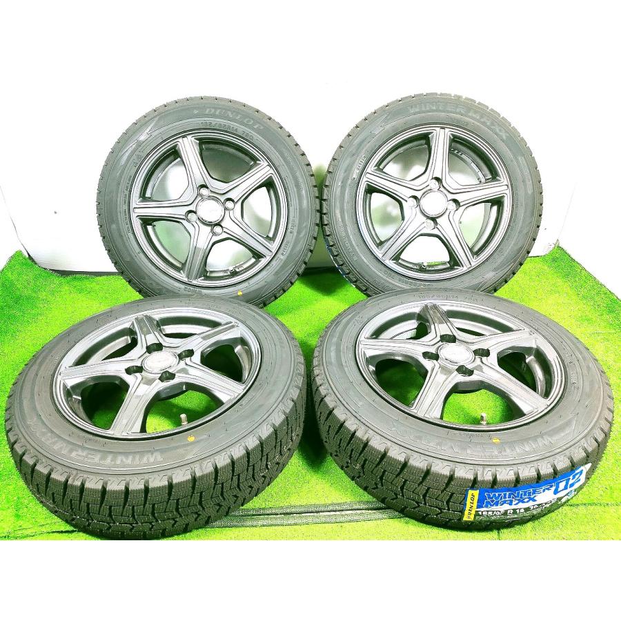 WINTER MAXX TOPRUN 165/65R14 14x5.5J +45 4穴 100★新品タイヤ アルミセット 4本 スタッドレス ...