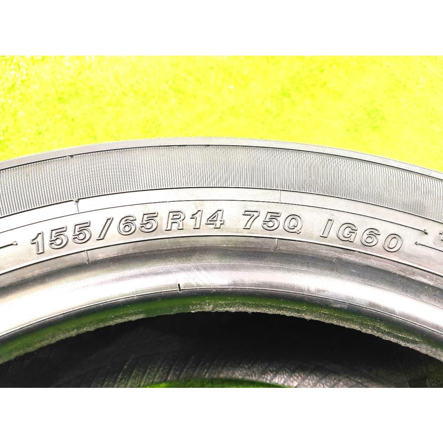iceGUARD ヨコハマ ice GUARD iG60 155/65R14 75Q★8-9.5分山 2022年製 4本 スタッドレス【宮城発 送料無料】MYG-B14955 : サンパワー ...
