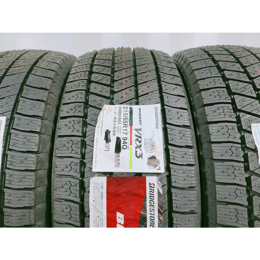 ブリザック VRX3 ★ブリヂストン BLIZZAK VRX3★ 215/55R17 94Q★新品・正規品 2023年製 4本価格 スタッドレス【宮城発 送料無料】MYG-B15622 ...