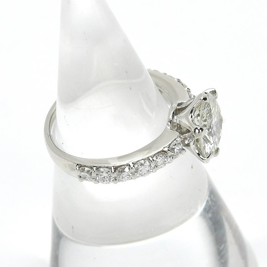 Pt900 ダイヤモンド リング D1.93ct 0.67ct サイズ8号 プラチナ 立爪 指輪 レディース 女性用 婦人用 研磨仕上げ済み 中古 : ブランドリユース SUNREV - 通販 ...