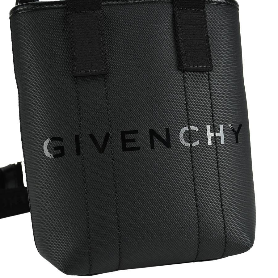 GIVENCHY ジバンシィ G-Essentials Gエッセンシャルズ スモール トートバッグ BKU03SK1PH 黒 ブラック ロゴ 2way ショルダー ハンドバッグ 斜め掛け【中古 ...