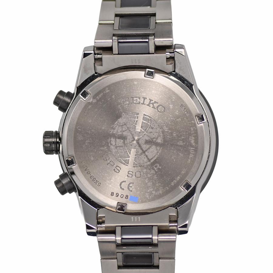 SEIKO（セイコー） ASTRON アストロン 5Xシリーズ デュアルタイム メンズ ソーラーGPS衛星電波修正 チタンモデル ...