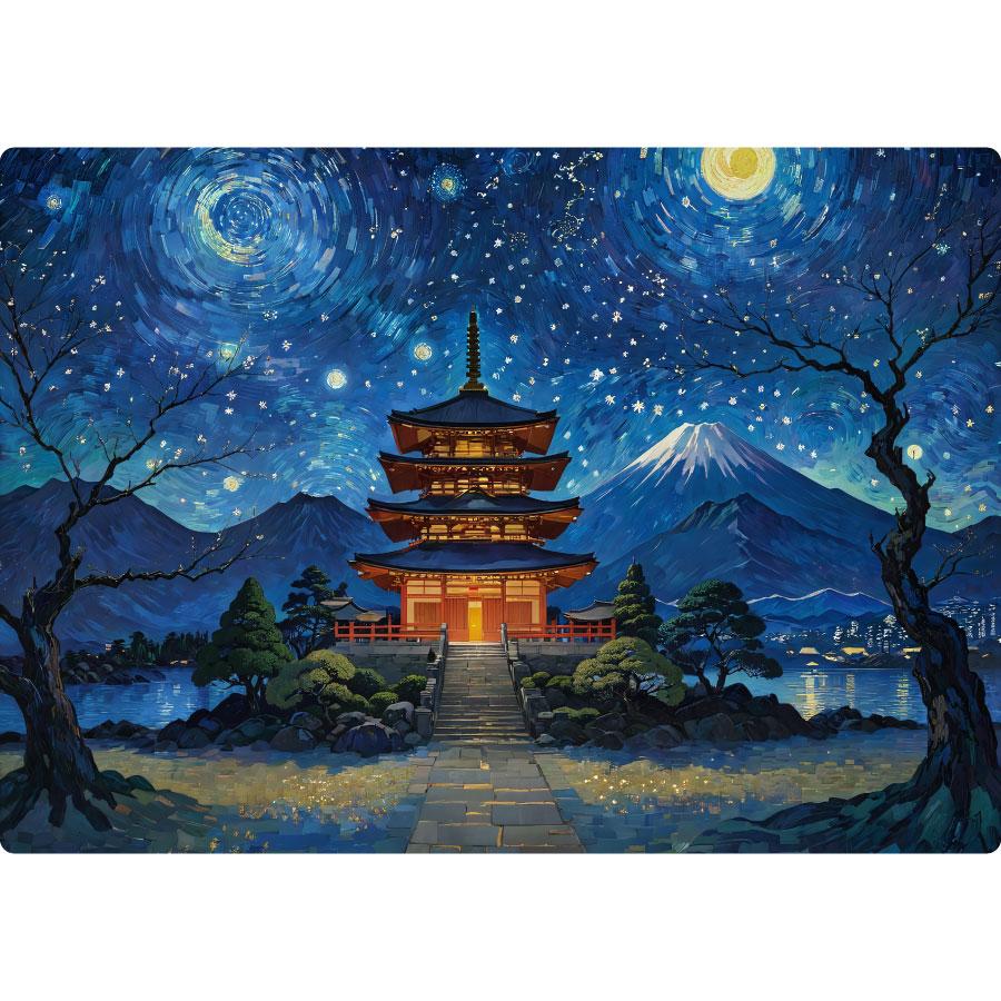 お風呂ポスター「AI生成 富士と塔2」 AI AI生成 富士山 五重塔 ポスター A3判 カラー 片面 : srogp-ai007 : サンライズ長野Yahoo!ショップ - 通販 ...