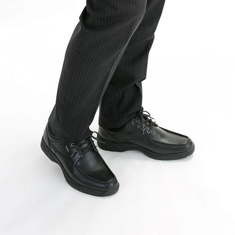 アサヒシューズ Asahi 通勤快足TK7705 ブラック (AM77051) 通勤快足 防水 ビジネスシューズ メンズ 革靴 TK7705 ブラック AM77051