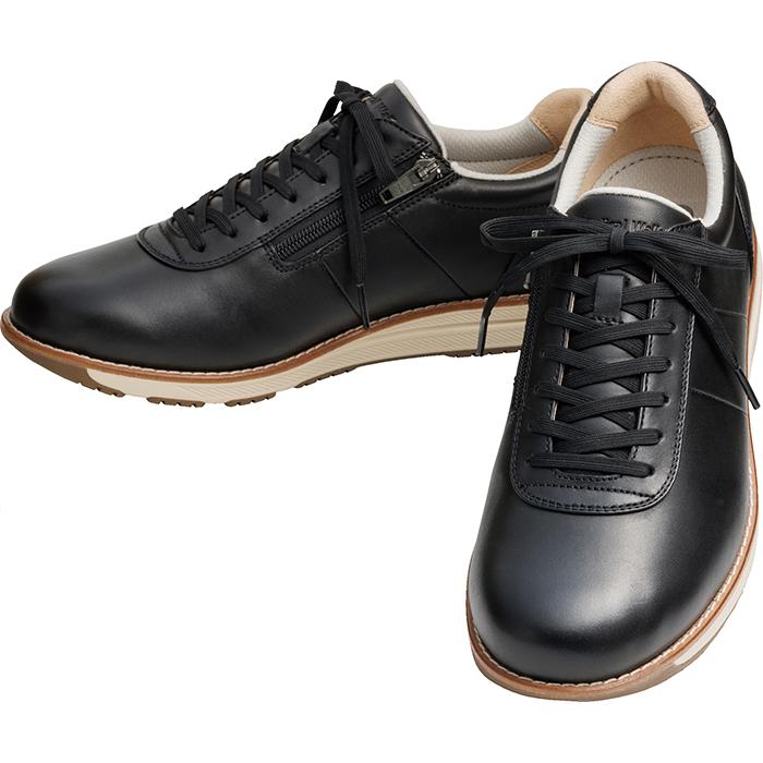 アサヒシューズ ウォーキングシューズ メンズ メディカルウォーク WK M039 ブラック3E ひざに優しい靴 黒 敬老の日 プレゼント 60代 70代 80代 健康 : アサヒシューズ直営店 ...