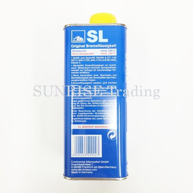 ブレーキフルード ATE DOT4 SL 1.0L : サンライズトレーディング - 通販 - Yahoo!ショッピング