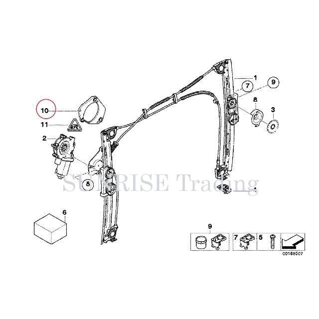MINI R50/R53 アダプタープレート 右側 純正 : bmw-51337197472 : サンライズトレーディング - 通販 ...
