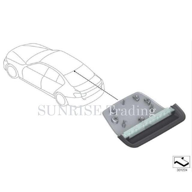 BMW F30 ハイマウントストップランプAssy グレー 純正 : サンライズトレーディング - 通販 - Yahoo!ショッピング