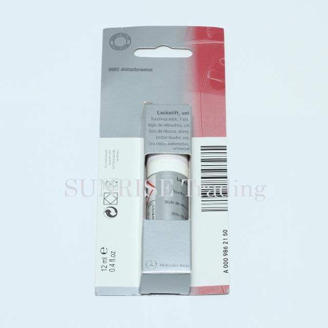 Mercedes-Benz メルセデスベンツ タッチペン 960 アラバスターホワイト ※A00098621509960に品番変更 純正 ...