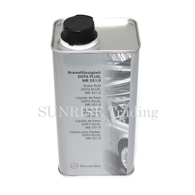 Mercedes-Benz ブレーキフルード MB 1L ※A000989560509に品番変更 純正 : サンライズトレーディング - 通販 ...