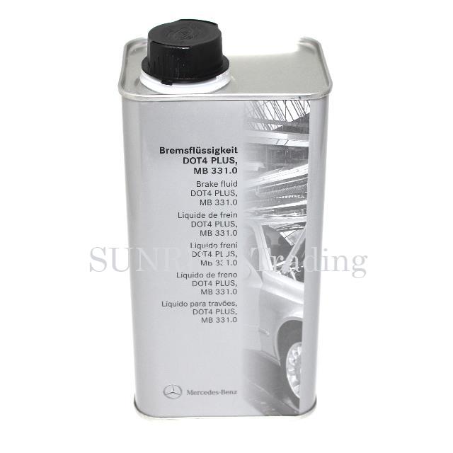 ブレーキフルード MB 1L 純正 :MB-A000989560511:サンライズトレーディング - 通販 - Yahoo!ショッピング