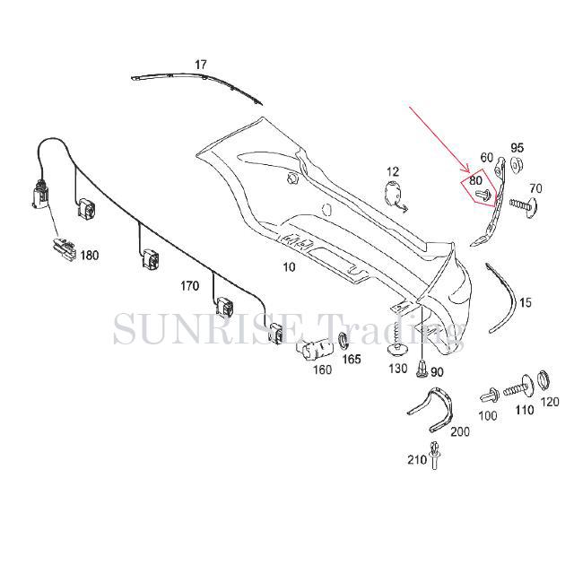 メルセデスベンツ クリップ 純正 : サンライズトレーディング - 通販 - Yahoo!ショッピング