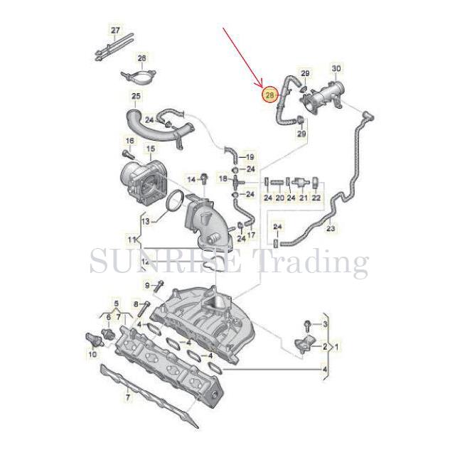 VW ビートル/ゴルフ/パサート/シャラン/トゥーラン バキュームブースター 純正 : サンライズトレーディング - 通販 - Yahoo ...