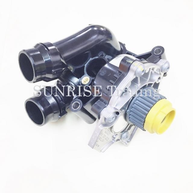 VW ゴルフ/パサート｜Audi A3/A4/A5/TT ウォーターポンプ 水温センサー/サーモスタット付き ※06H121026DSに品番 ...