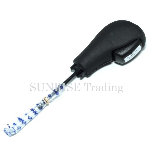 VOLVO V70(285)/S60 04Y〜 シフトノブ (レザー) CH349000- Charcoal 純正 : サンライズ ...