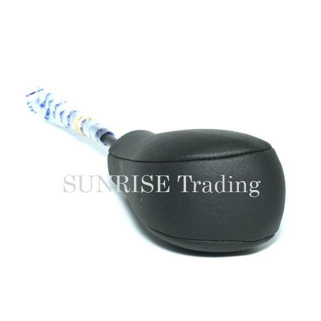 VOLVO V70(285)/S60 04Y〜 シフトノブ (レザー) CH349000- Charcoal 純正 : サンライズ ...