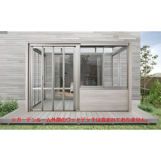 LIXIL ガーデンルームGF インナーデッキ仕様 W1,820mm（1.0間）× D1,185mm（4尺） 【リクシル】(サンルーム・テラス囲い 内部デッキ) : サンルーム.COM ...