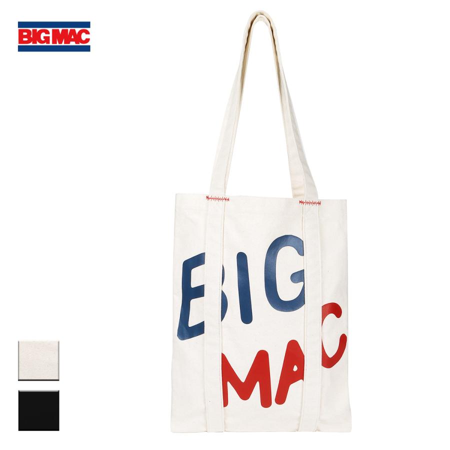 BIG MAC トートバッグ メンズ レディース ブランド おしゃれ ビッグマック トート バッグ 内ポケット ポケット ロゴ ブランドロゴ アメカジ 白 黒 : SUNS CALIF ...