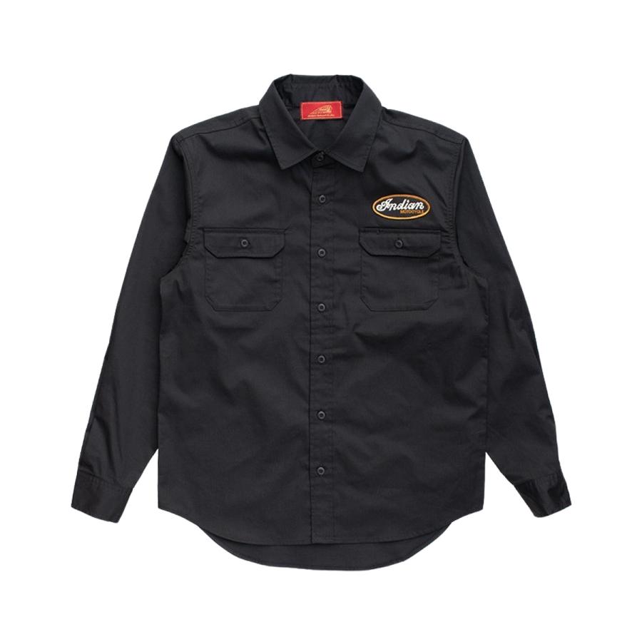 INDIAN（インディアン） インディアンモトサイクル シャツ 長袖