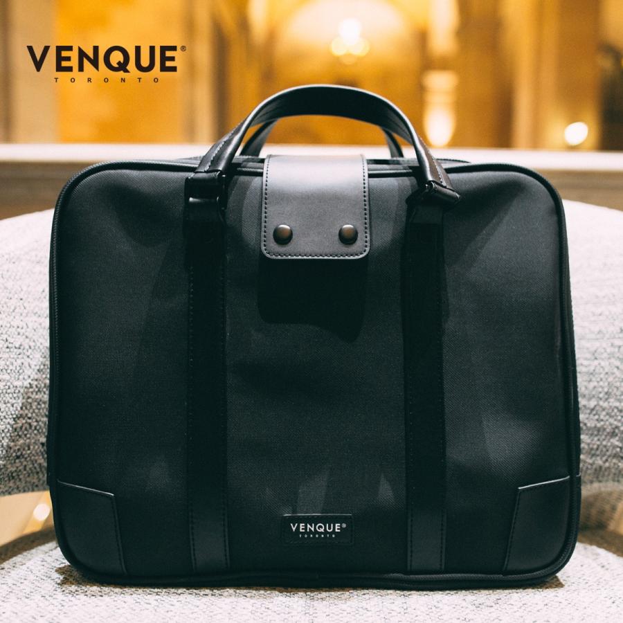 Venque ビジネスバッグ ブリーフケース メンズ 本革 2way カーボン バッグ ショルダーバッグ ショルダー レザー 撥水 大容量 PC収納 黒 ブラック : SUNS CALIF ...