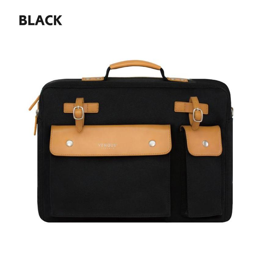 Venque ビジネスバッグ ブリーフケース メンズ リュック ヴェンク 本革 2way VENQUE バッグ ショルダー レザー 撥水 大容量 PC収納 カナダ ミラノ MILANO 2 ...
